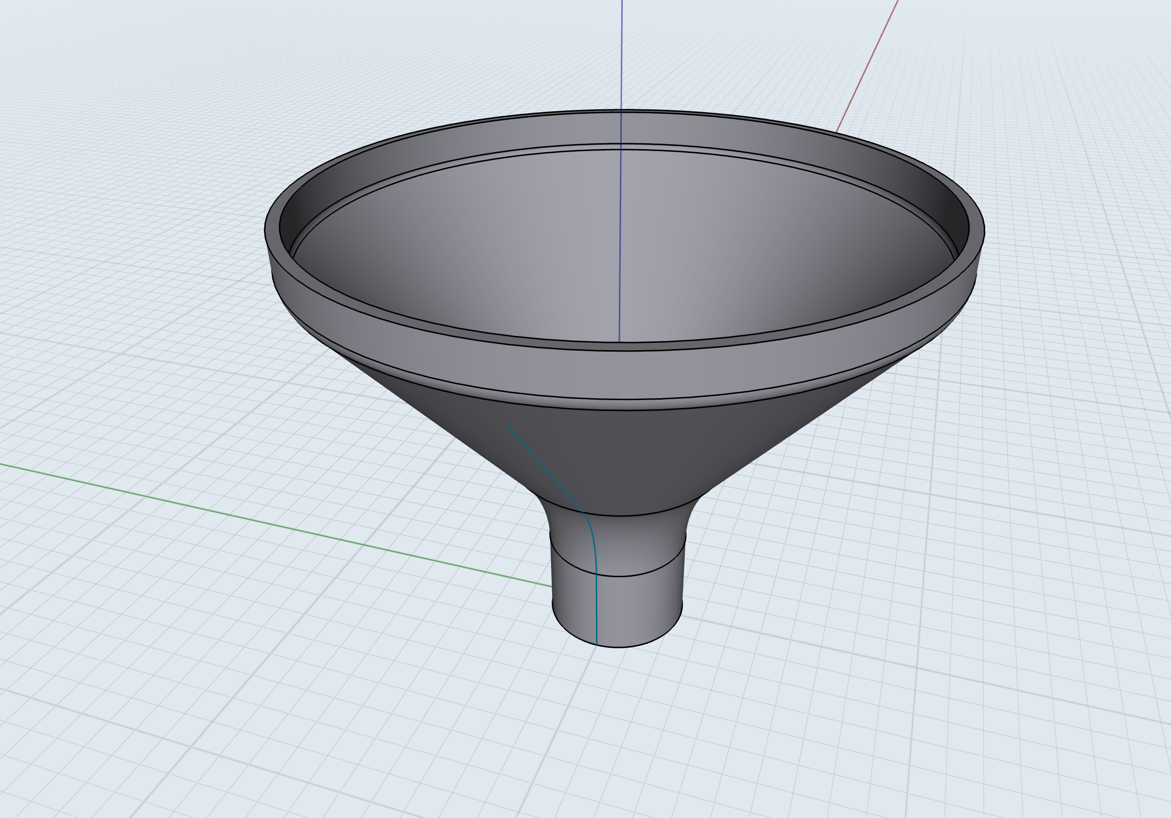 A Practical 3D Printing Example – a Custom Funnel – Peter Schwenk's Place